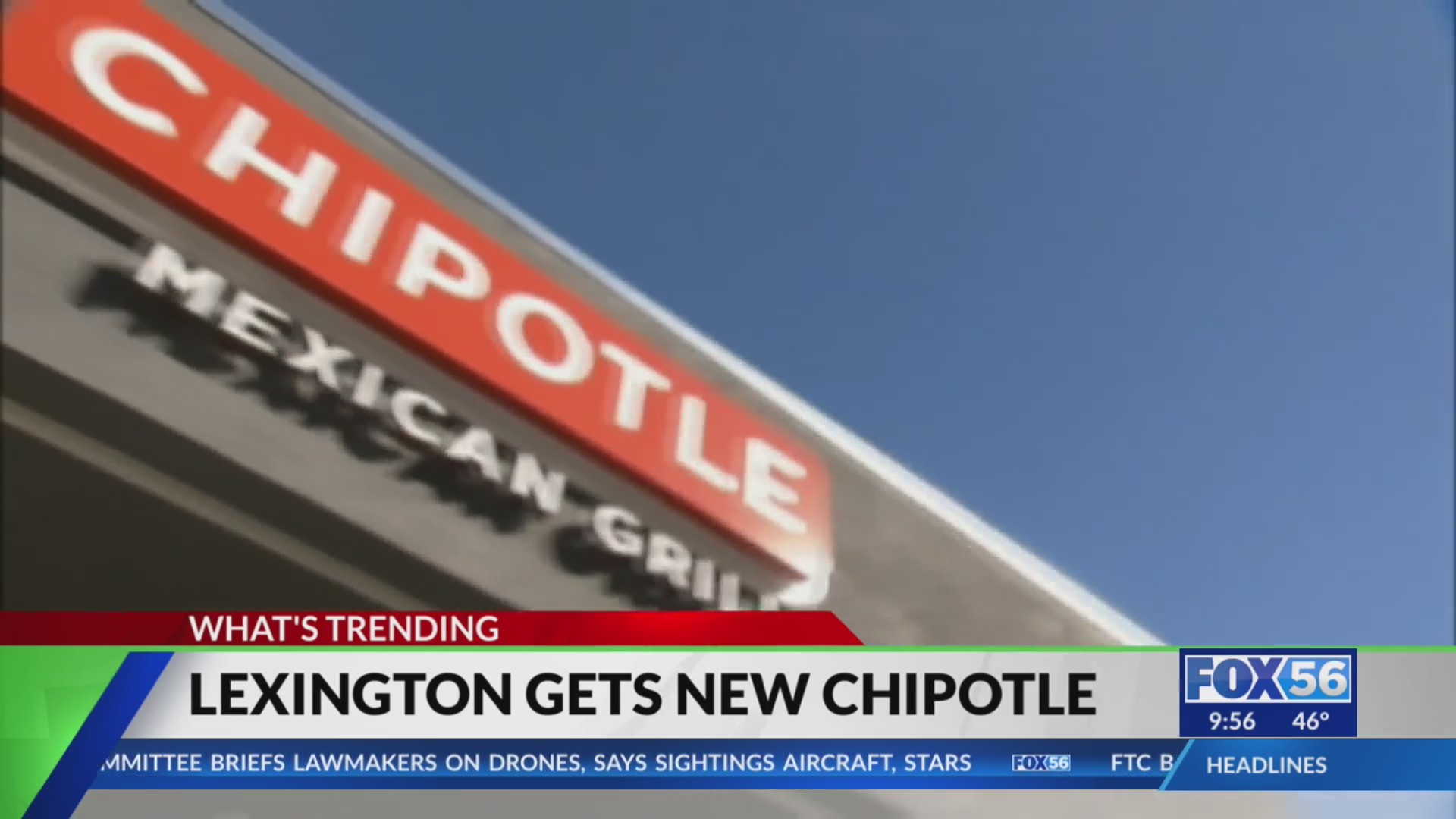 New Chipotle location opening in Lexington Thursday – FOX 56 News