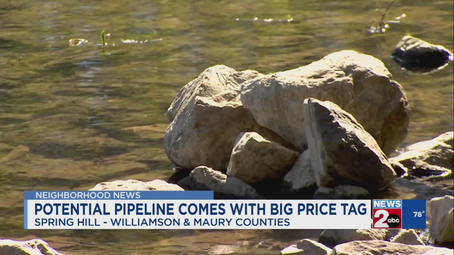 Potential pipeline comes with big price tag for Spring Hill – WKRN News 2