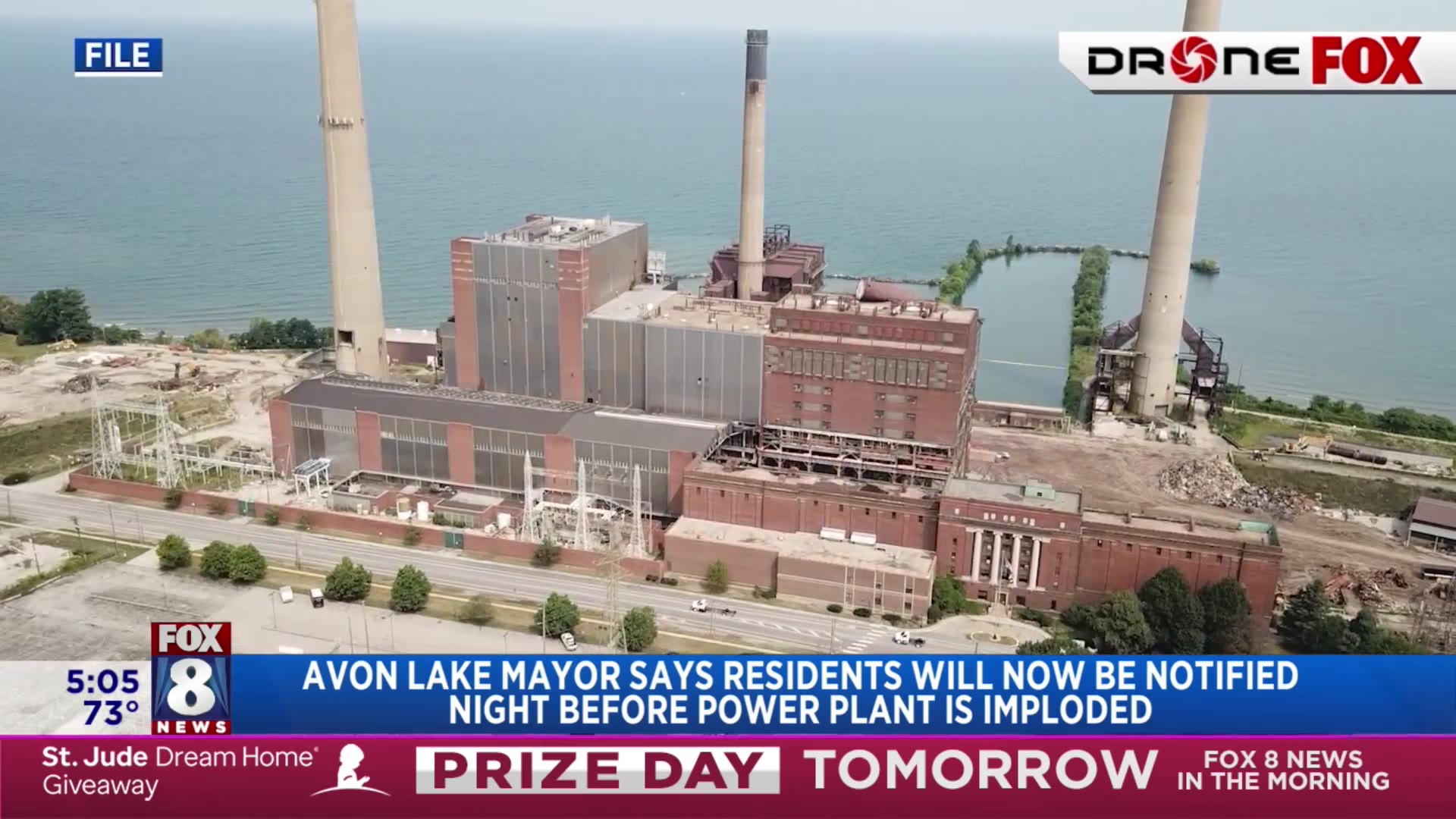 Avon Lake Power Plant to be imploded – Fox 8 Cleveland WJW