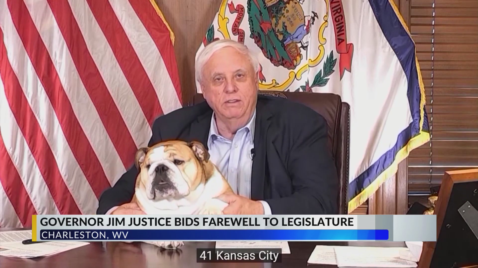 ‘I promised you a rocket ship ride:’ Governor Jim Justice bids farewell ...