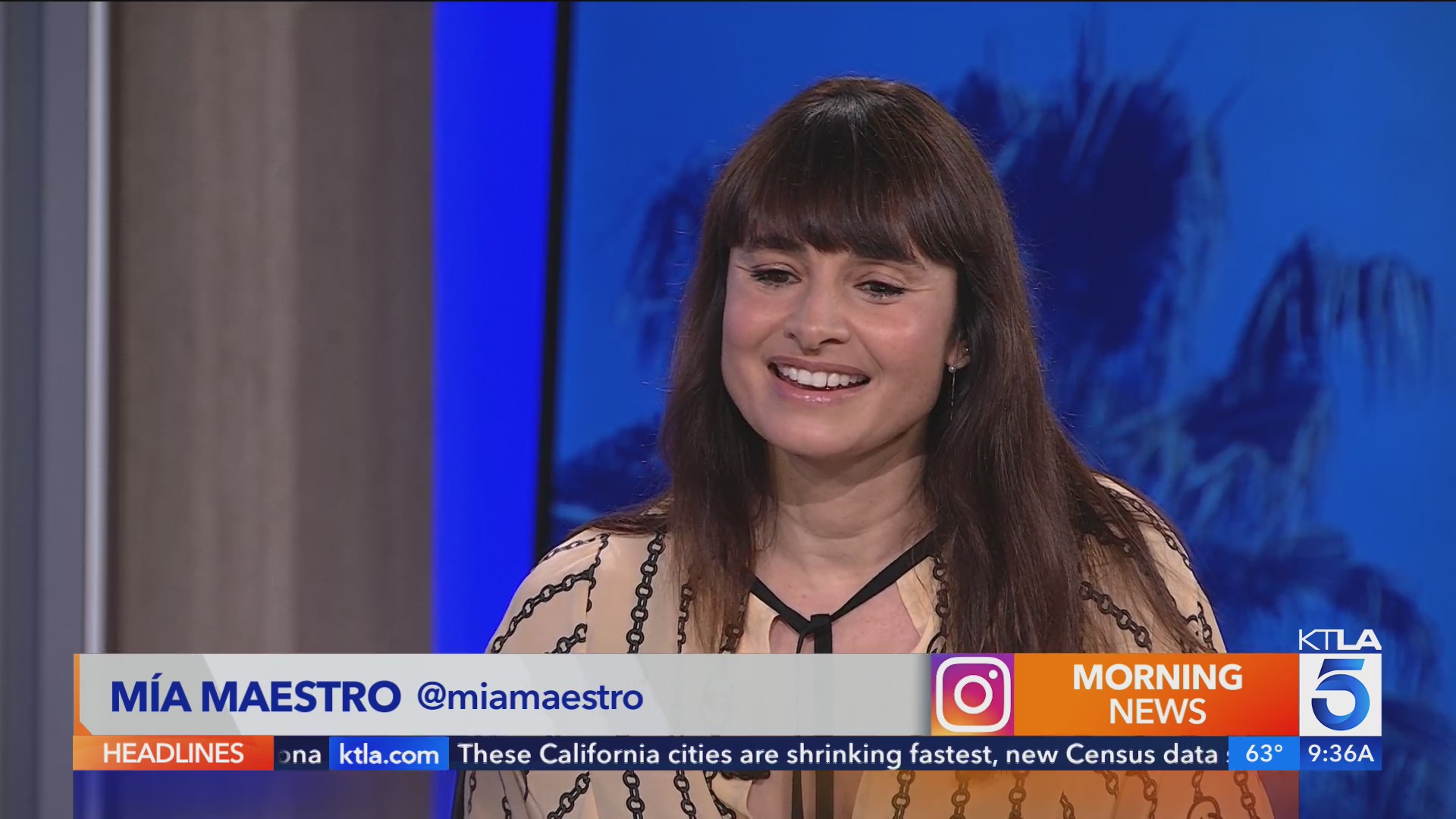Actress Mia Maestro gets candid about her role in new film ‘Grassland’ – KTLA