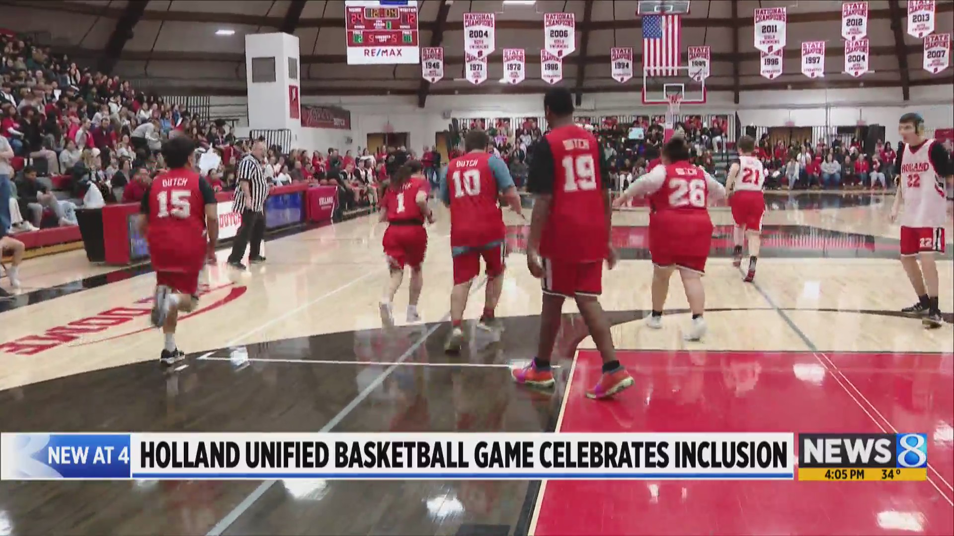Holland cheers unified basketball to cap off inclusion week – WOODTV.com