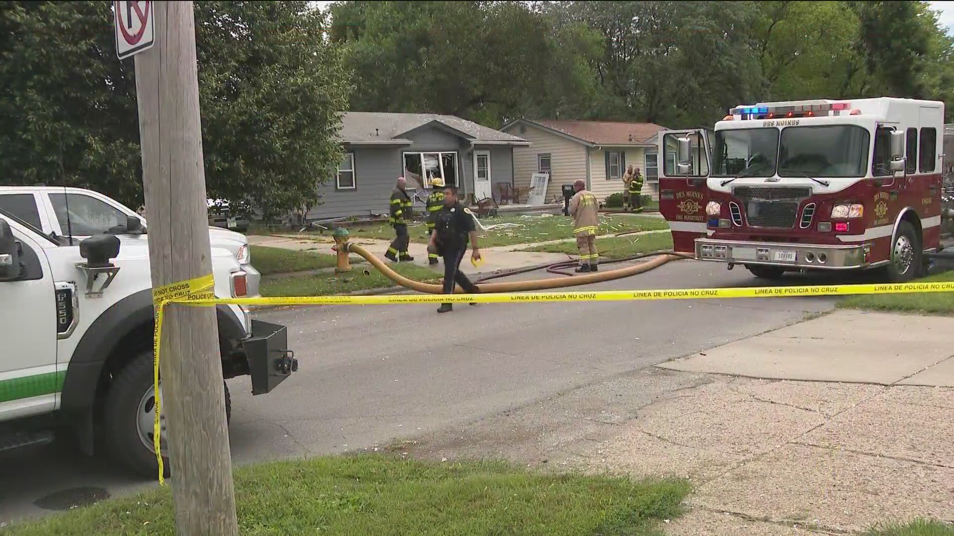 Des Moines home explosion sends 1 to hospital – who13.com