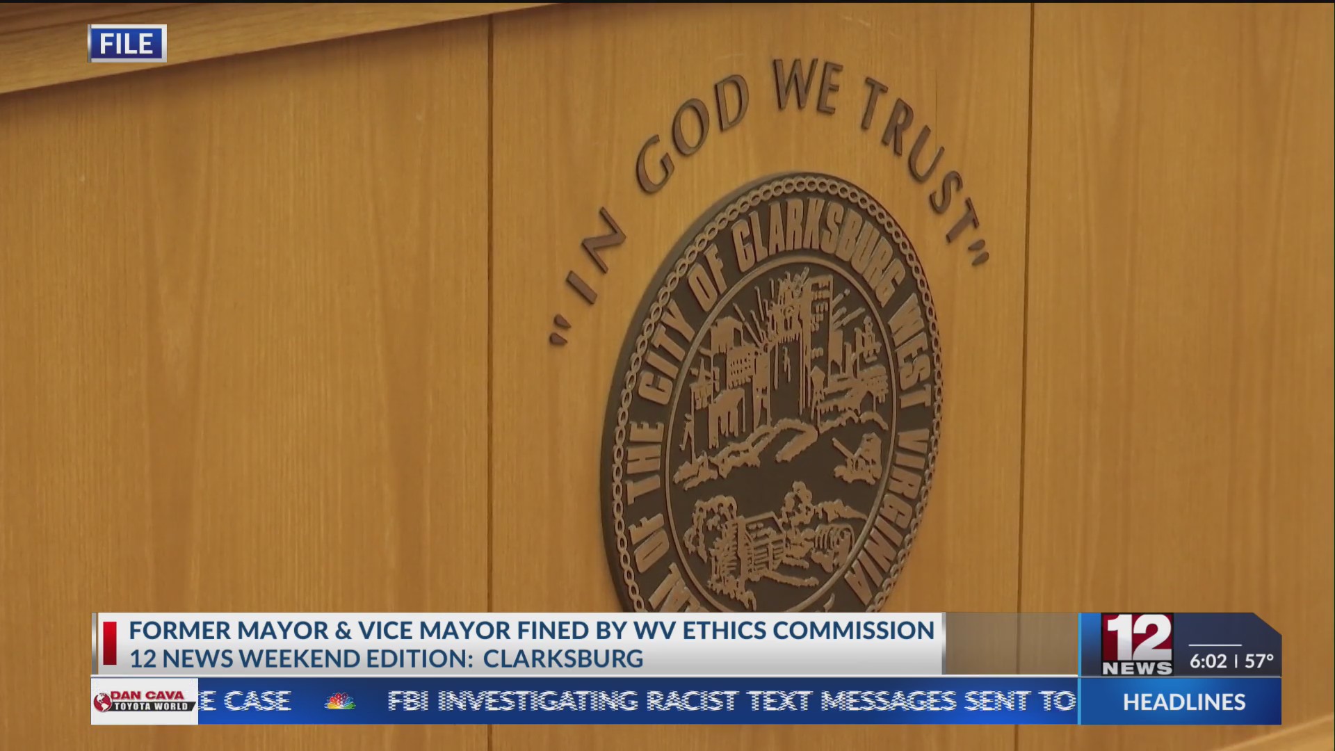 Former Clarksburg mayor, vice mayor fined by West Virginia Ethics Commission – WBOY.com
