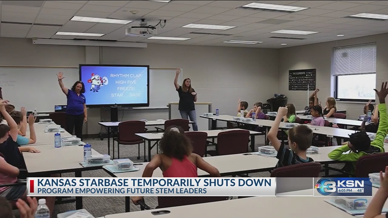 Kansas Starbase STEM program temporarily shut down – KSN-TV
