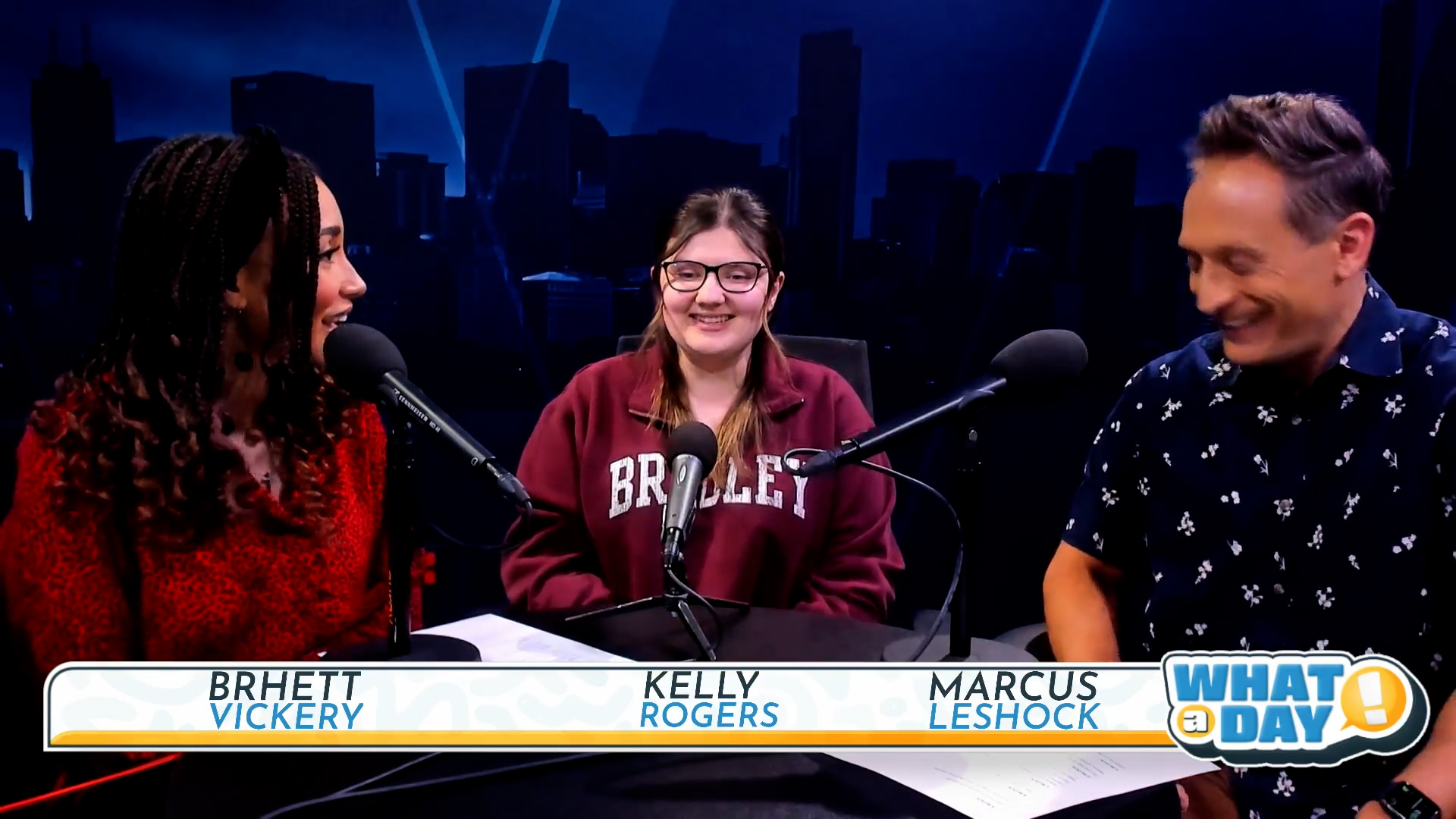 What A Day – Cooking with floor director Kelly! – WGN-TV