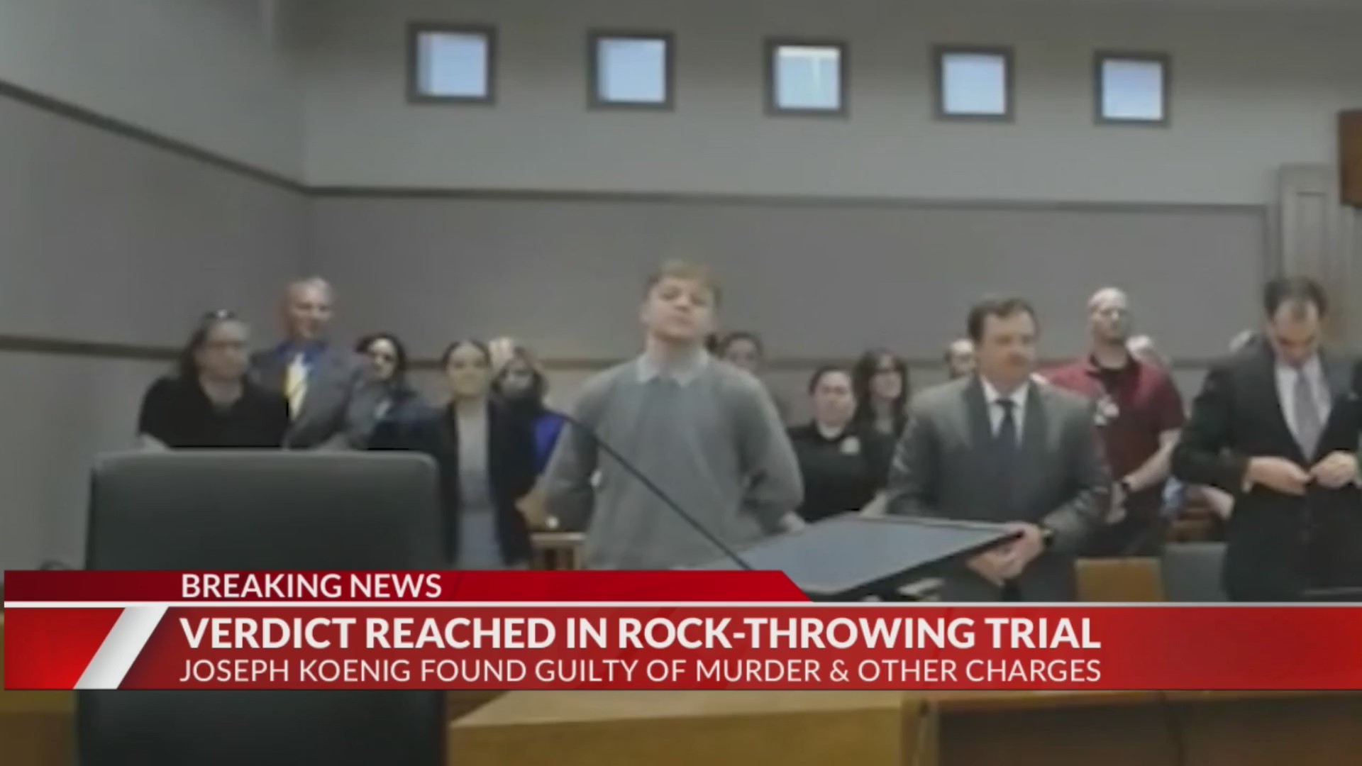 Suspect convicted of 19 charges in deadly rock-throwing incident in ...