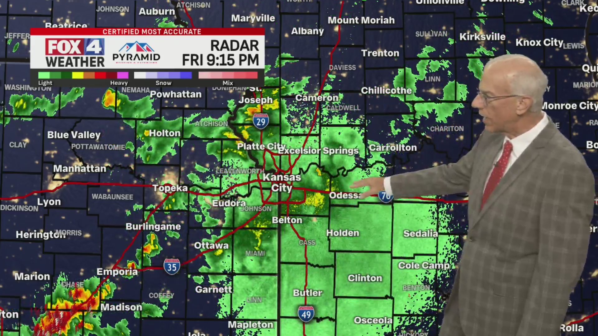 Friday night forecast – FOX 4 Kansas City WDAF-TV | News, Weather, Sports