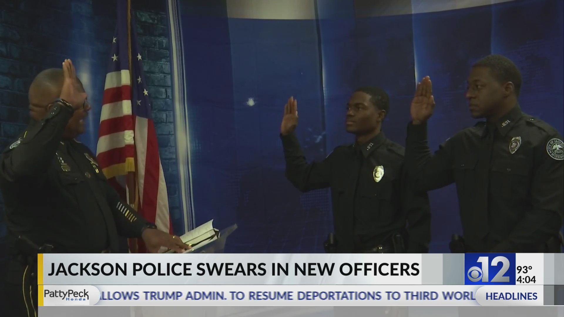 Jackson Police Department welcomes new officers – WJTV