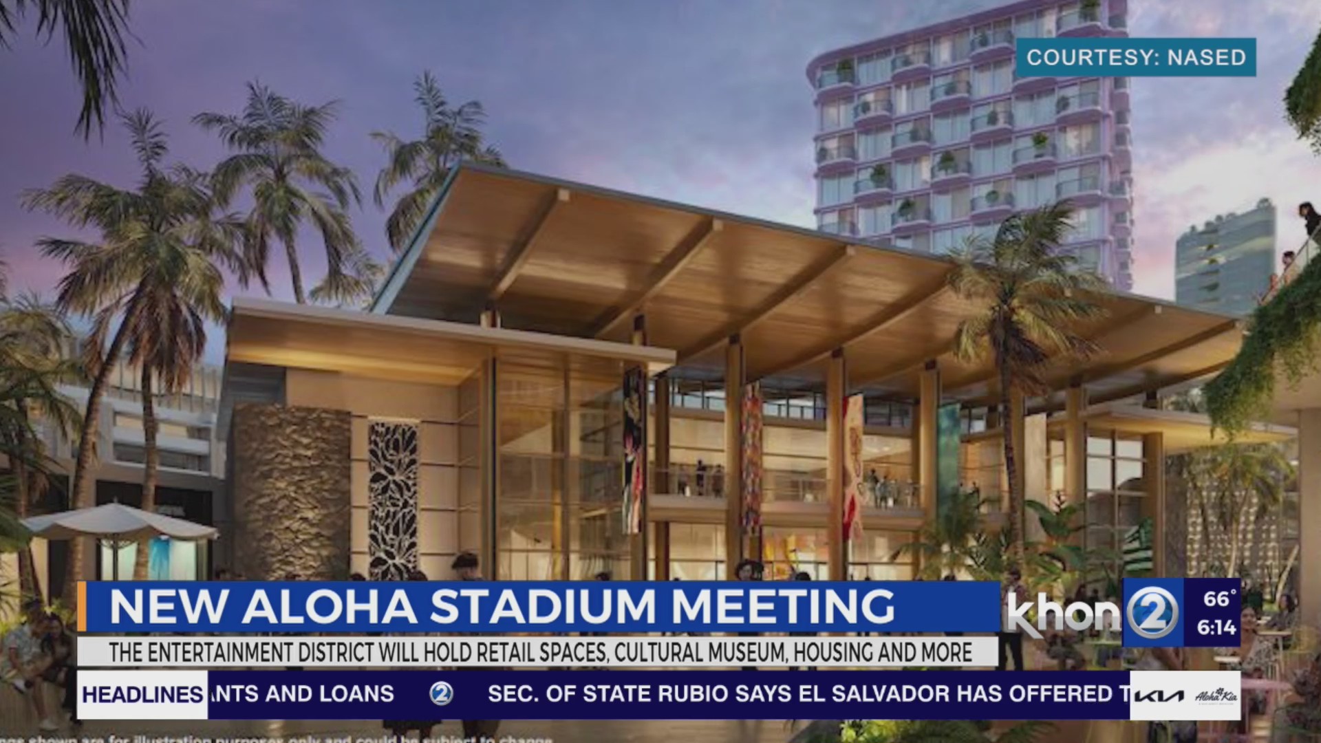 New Aloha Stadium set to be complete by 2028 – KHON2