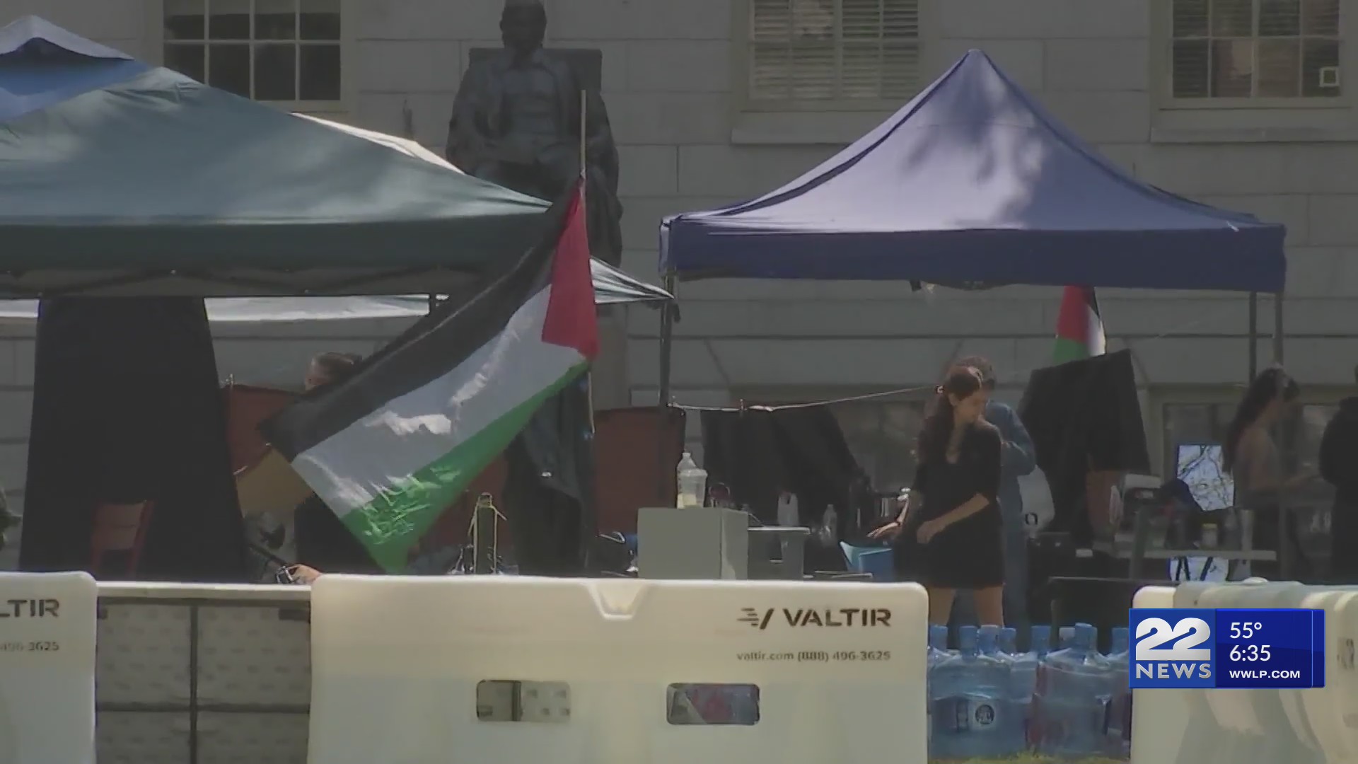 Pro-Palestinian protests return to Harvard Yard – WWLP