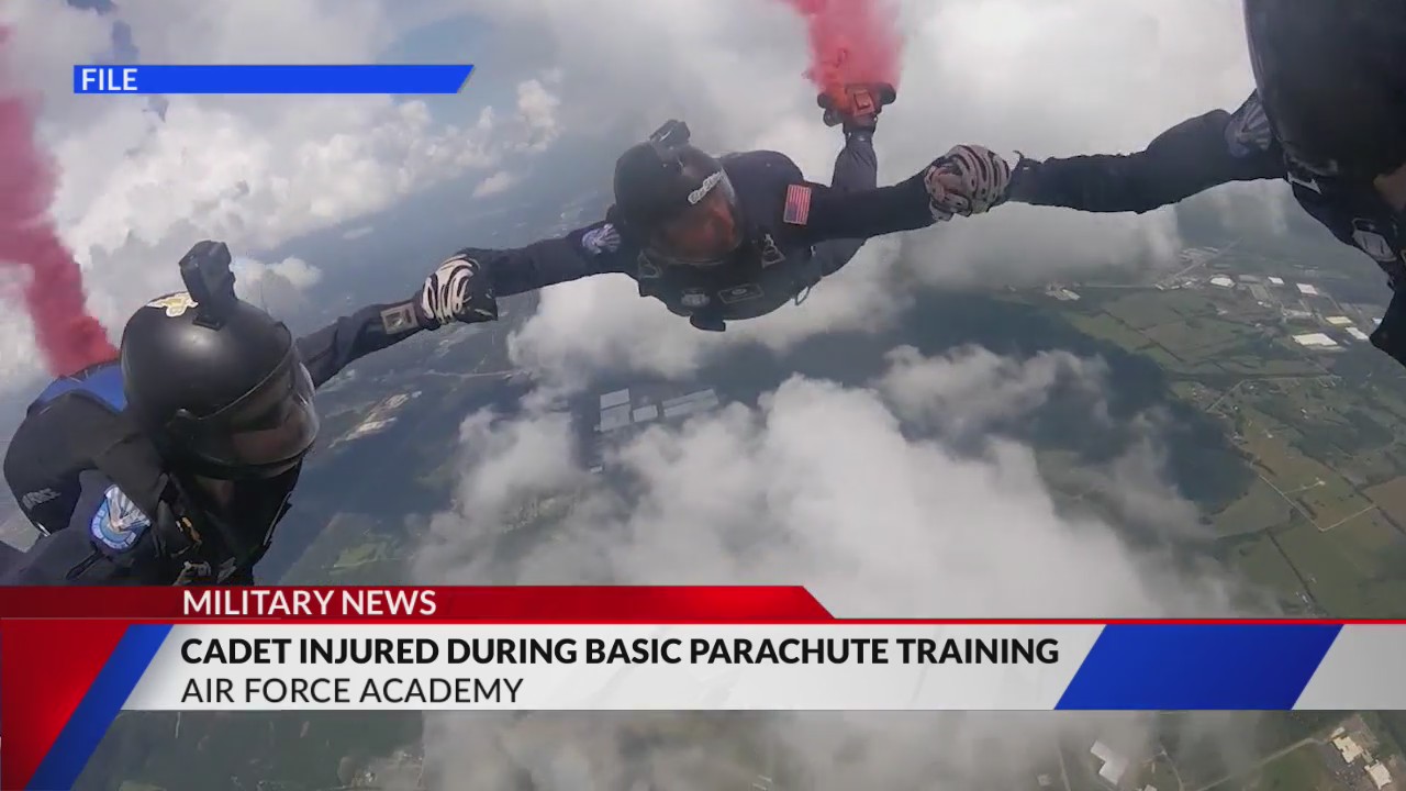 PREVIOUS COVERAGE: USAFA cadet injured during parachute training ...