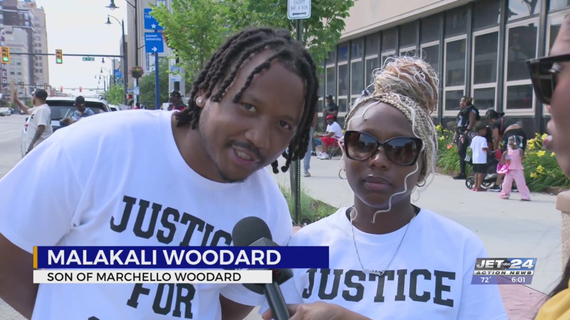 Children of Erie man killed by parole agent speak out, protests ...