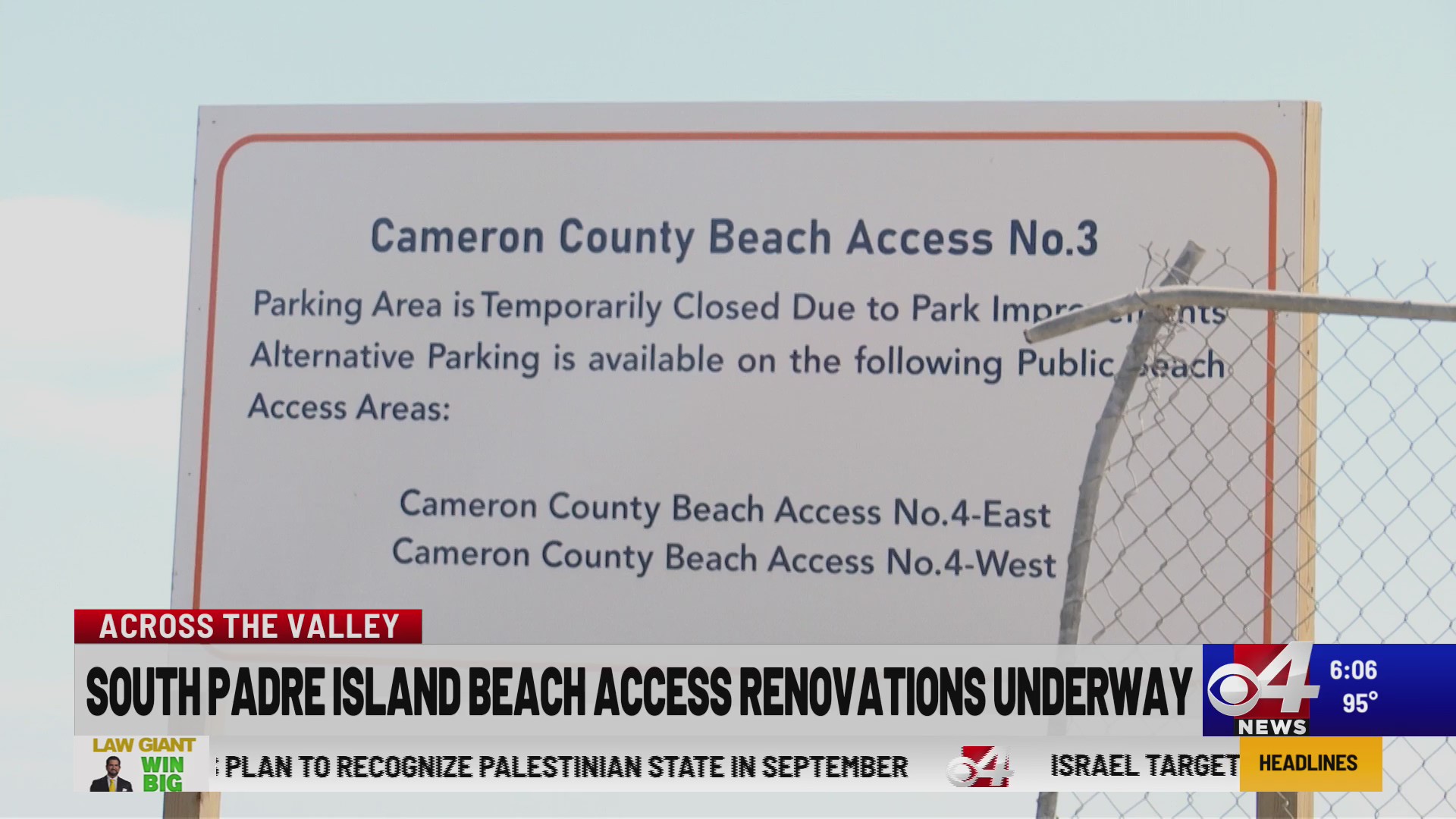 South Padre Island Beach Access Renovations Underway – KVEO-TV