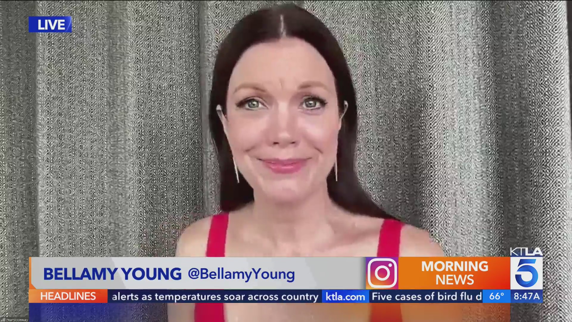 Bellamy Young opens up about her father’s battle with OHE – KTLA