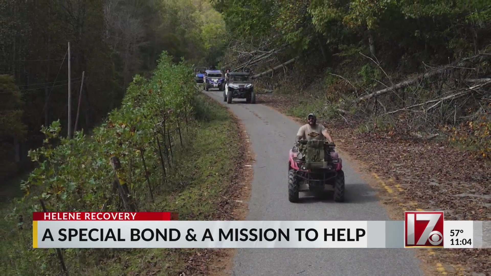 Christian Rangers helping in NC mountains after Helene – CBS17.com