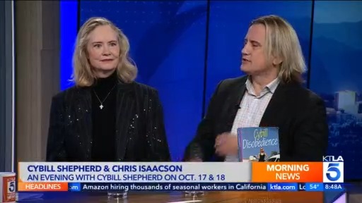 Cybill Shepherd and Chris Isaacson talk ‘An Evening with Cybill ...