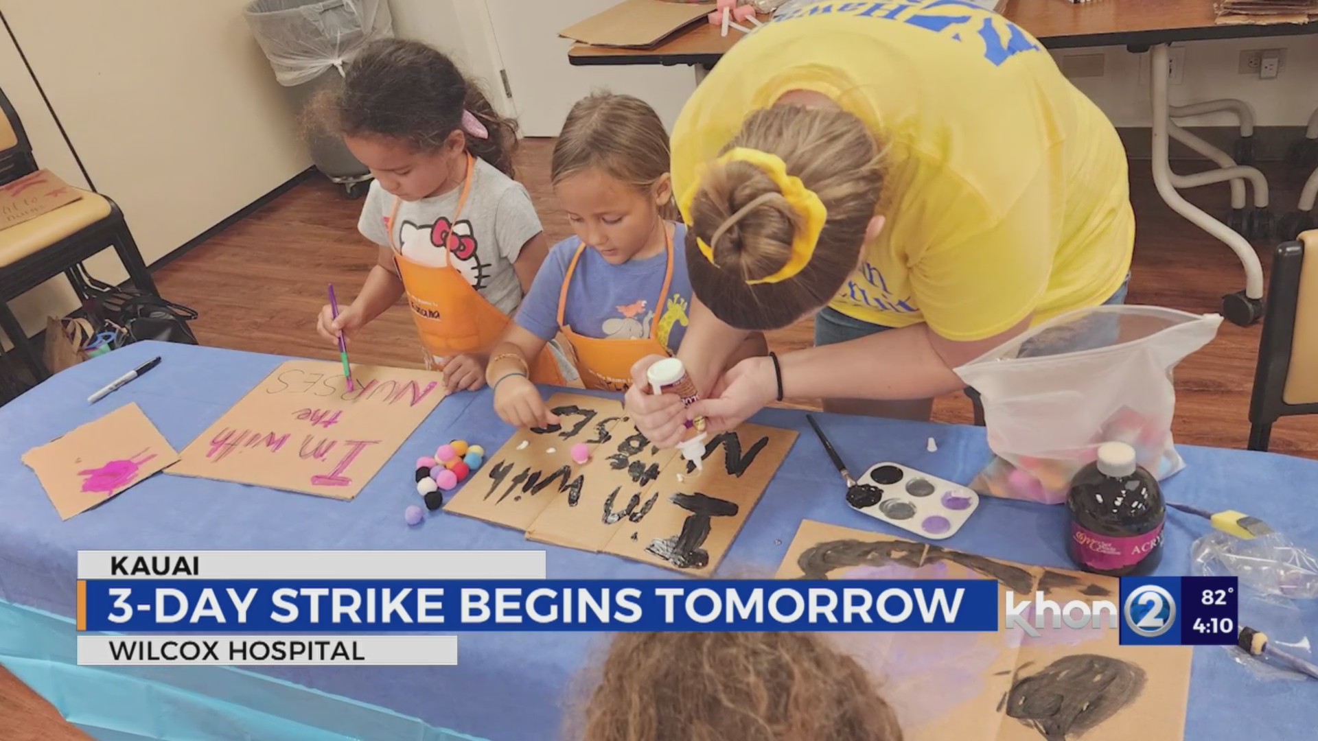 Wilcox Hospital nurses to go on three day strike Jan. 14 – KHON2