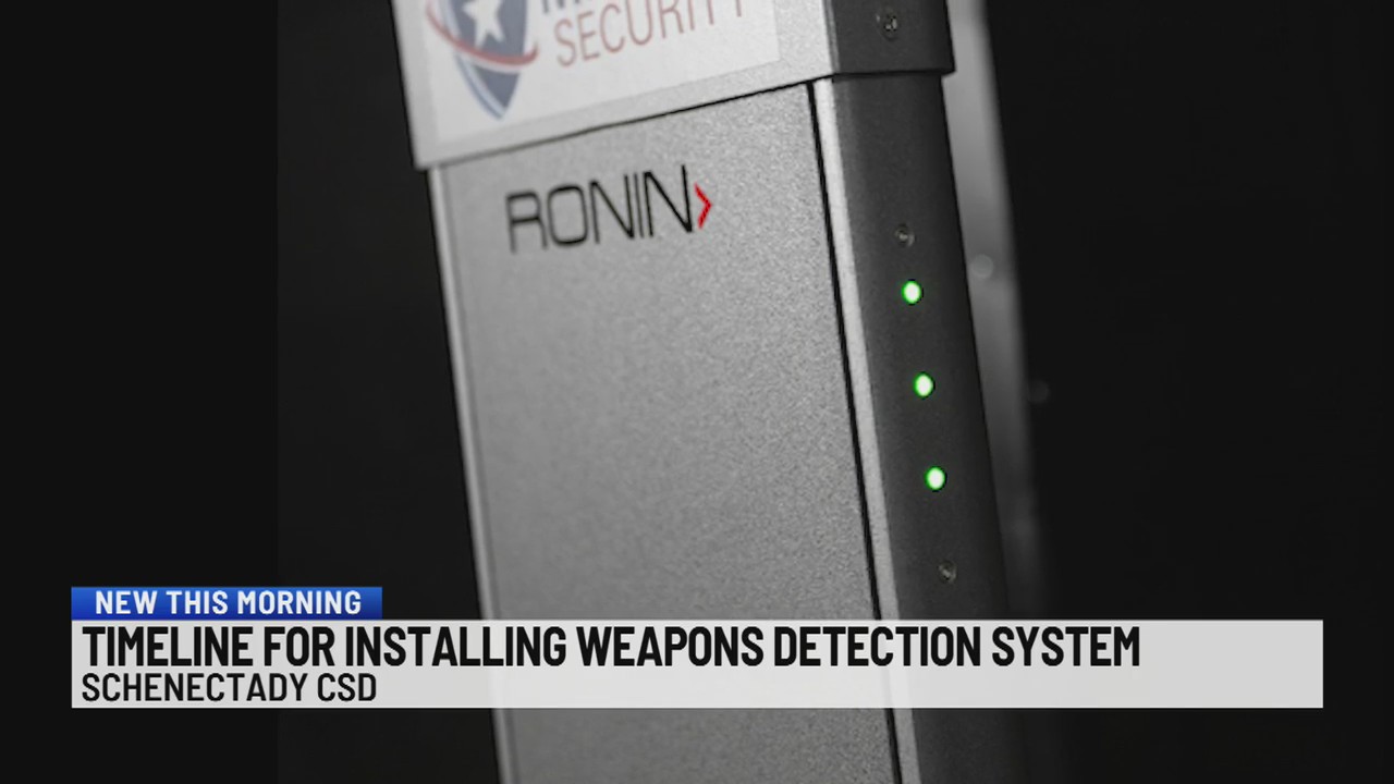 Timeline for installing weapons detection system at Schenectady CSD ...