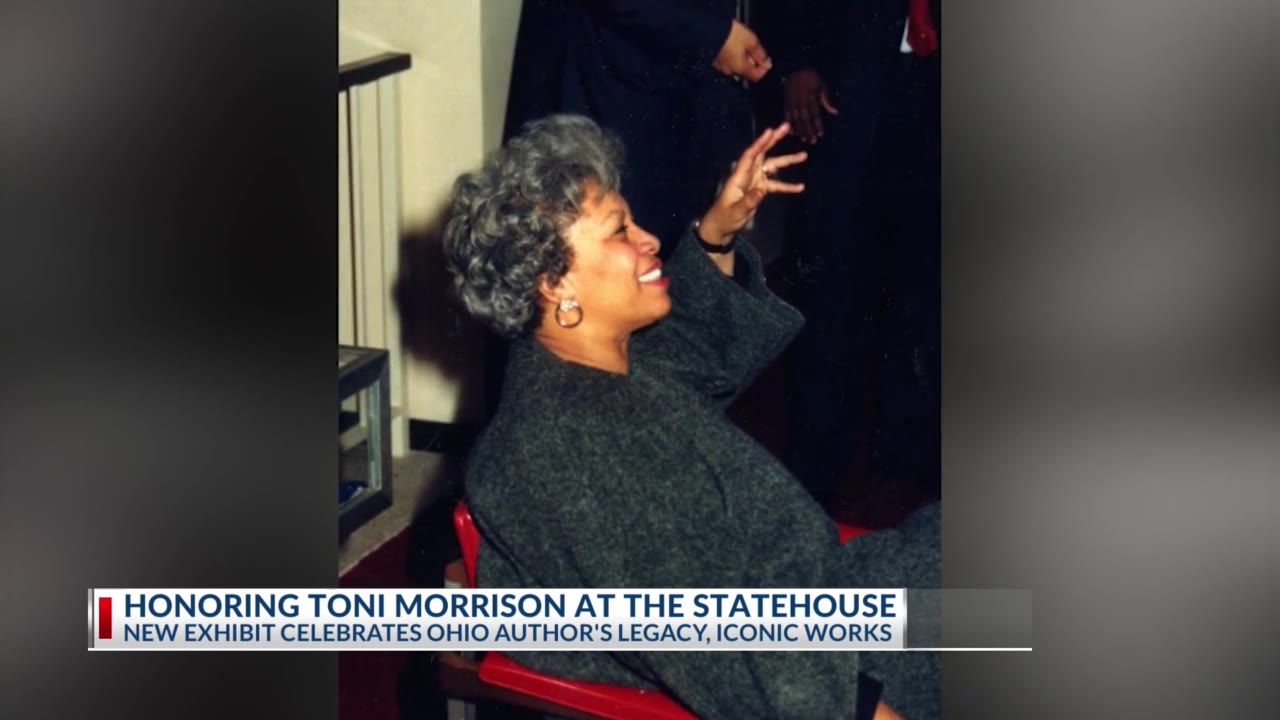 New exhibit celebrates author Toni Morrison at Ohio Statehouse – NBC4 ...