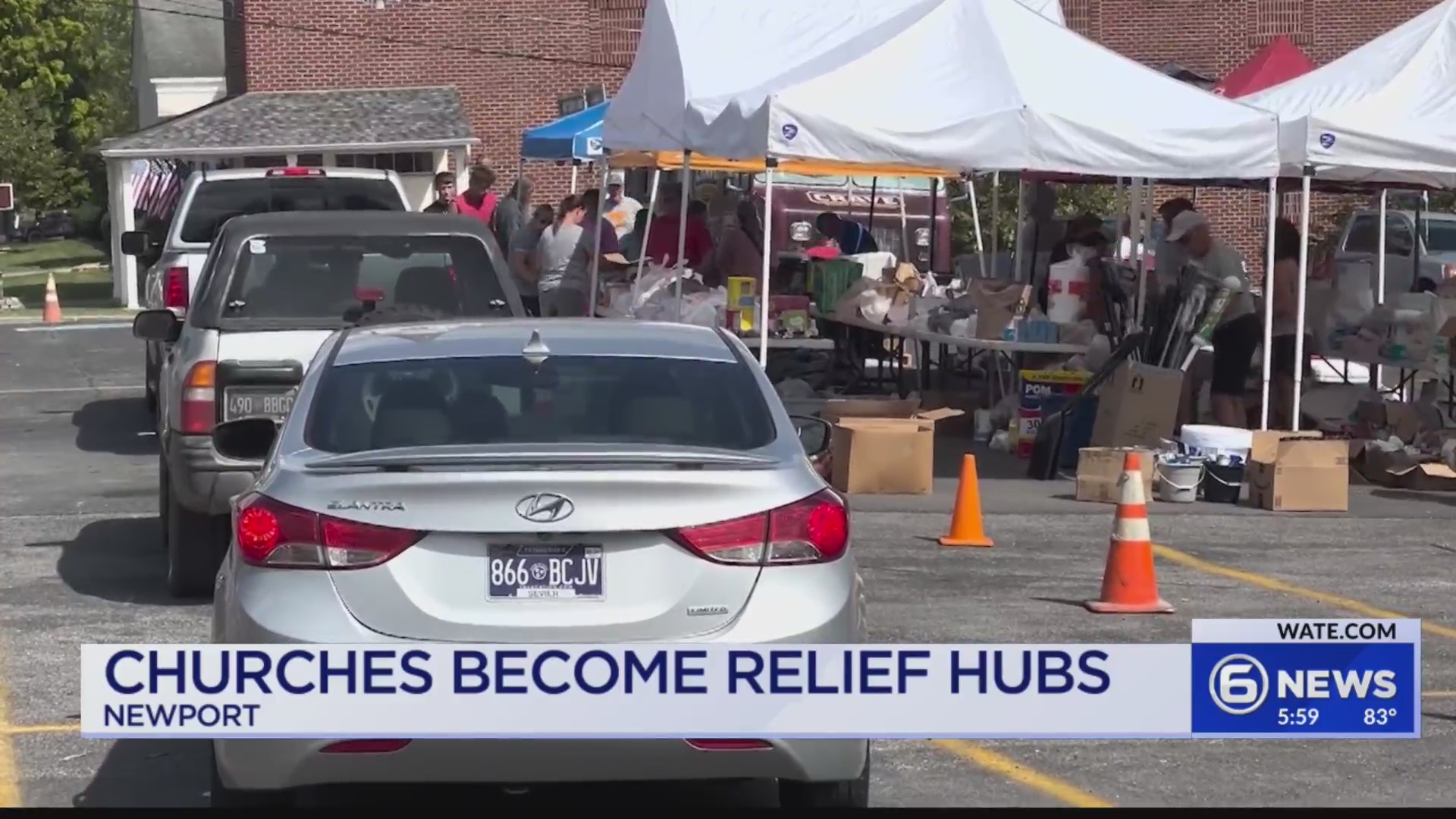 Churches become relief hubs in Cocke County – WATE 6 On Your Side