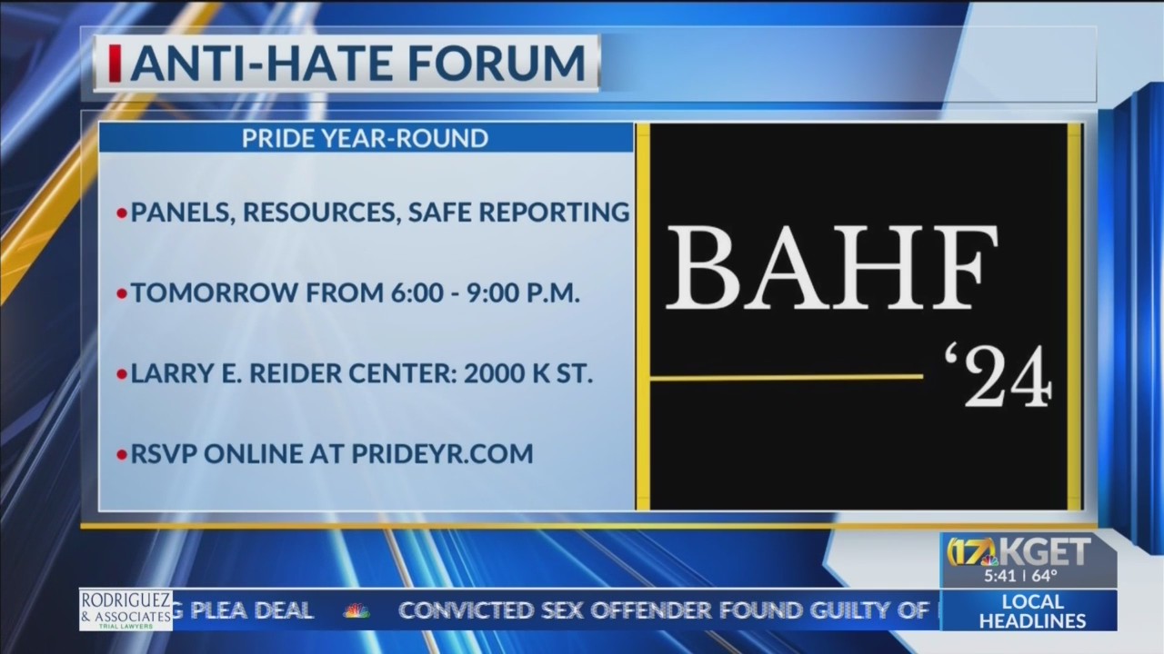 Anti-Hate Forum provides resources at Larry E. Reider Center Thursday ...