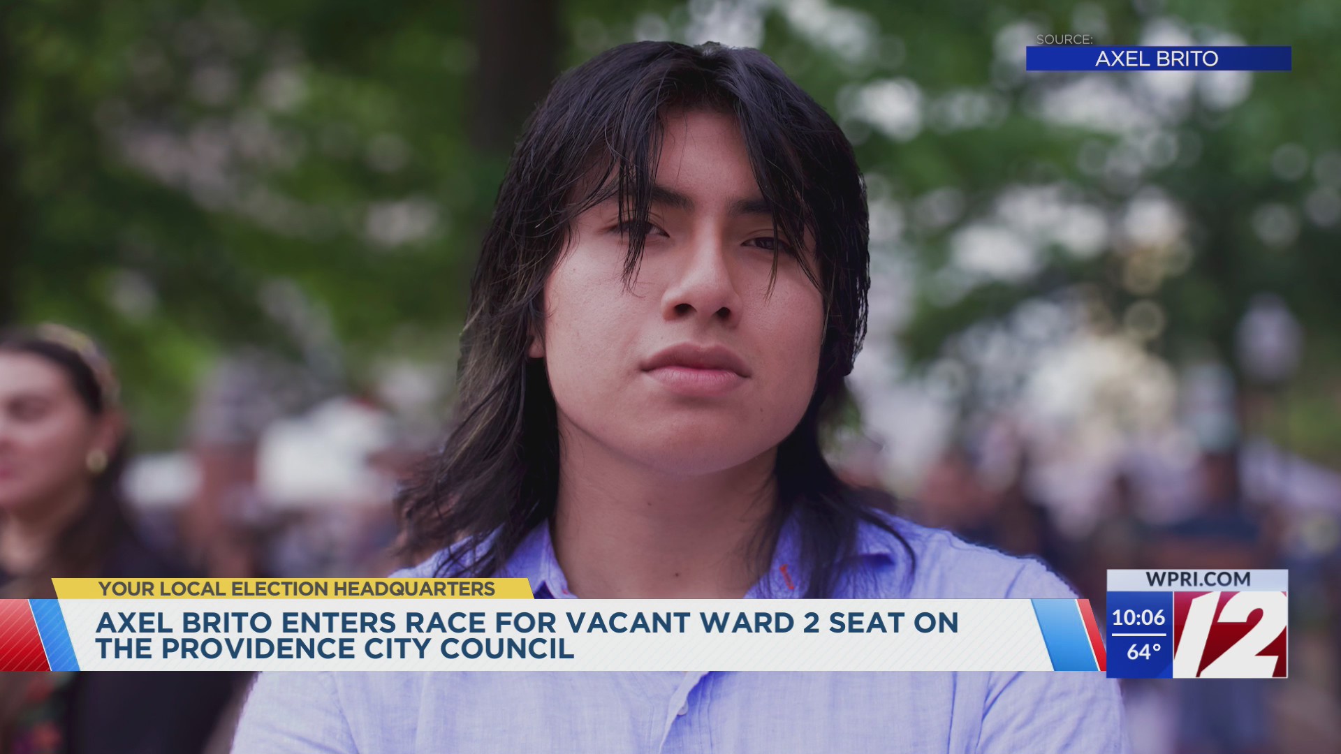 Brown student, Axel Brito, enters race for vacant Providence City ...
