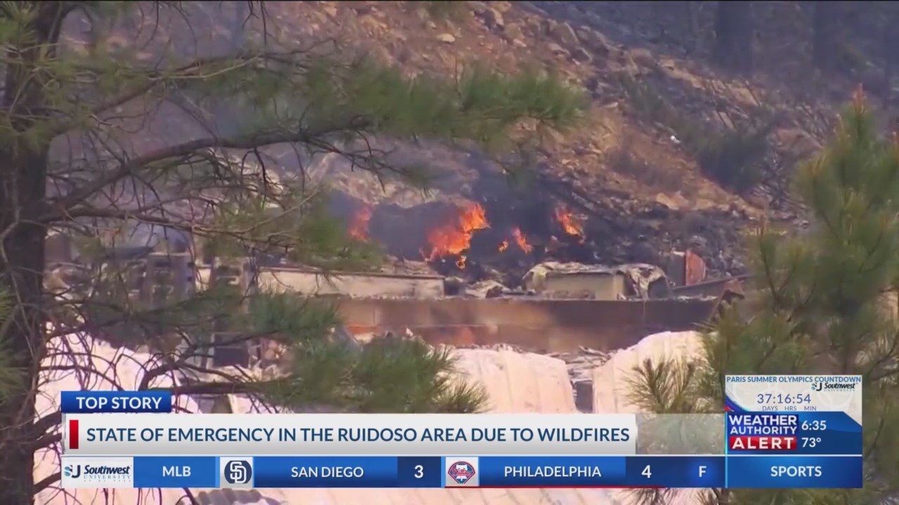 1,400 structures lost, 1 person dead in Ruidoso fires – KTSM 9 News