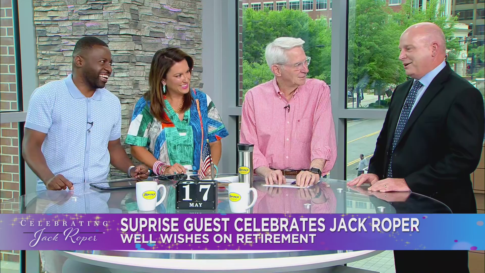 CELEBATE JACK WITH FRED – WSPA 7NEWS
