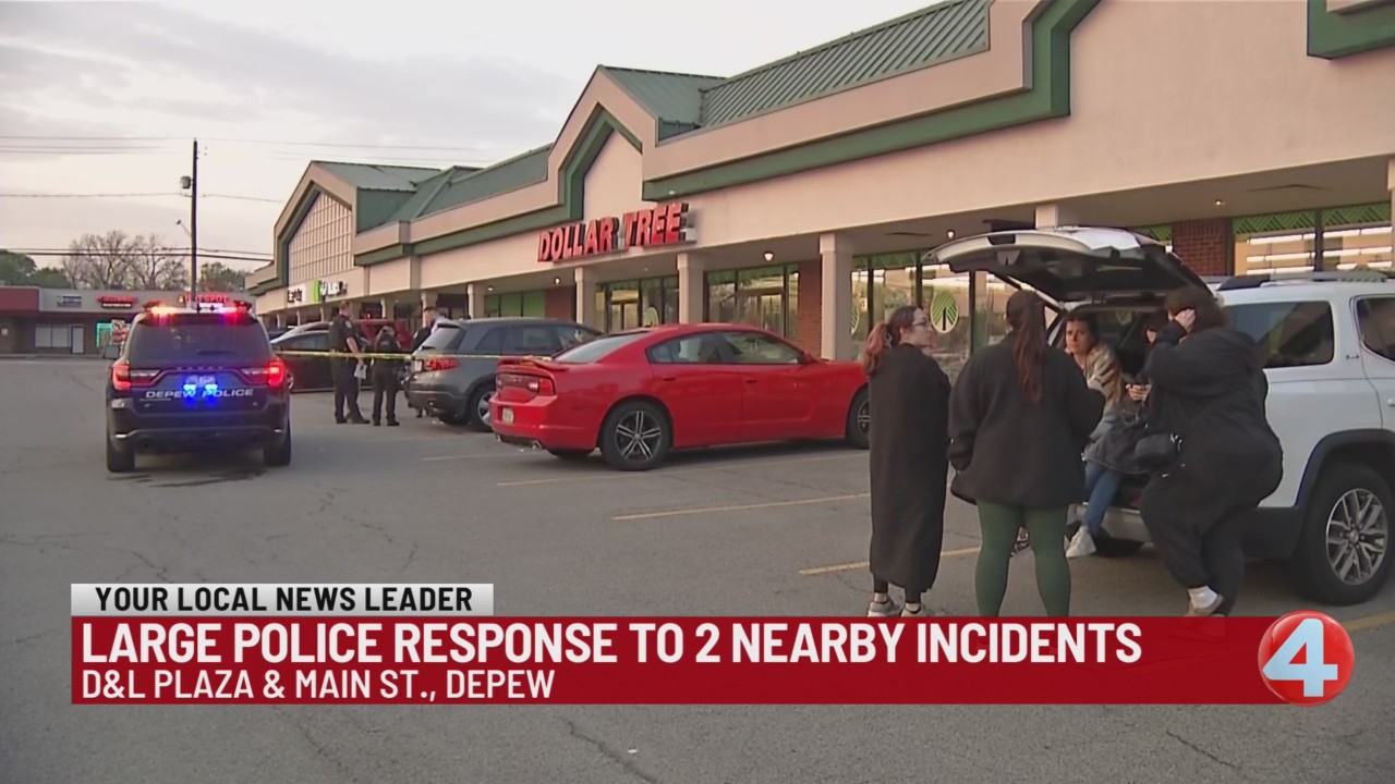 2 incidents in Depew draw large police presence – News 4 Buffalo