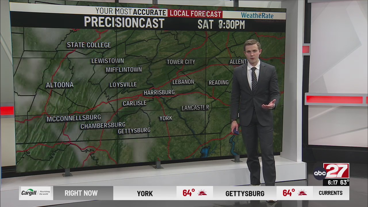 Jackson’s Friday Evening Forecast – ABC27