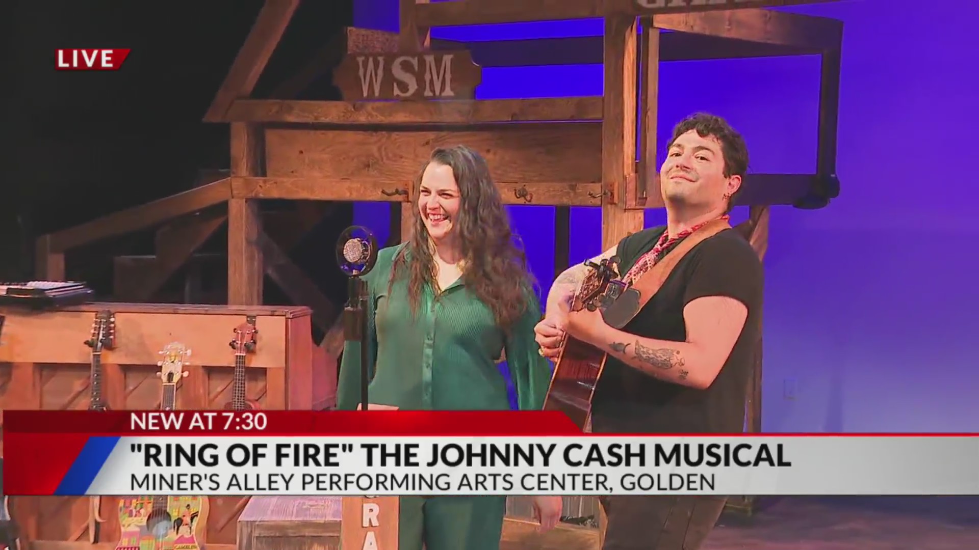 “Ring of Fire” Johnny Cash musical coming to Miner’s Alley – FOX31 Denver