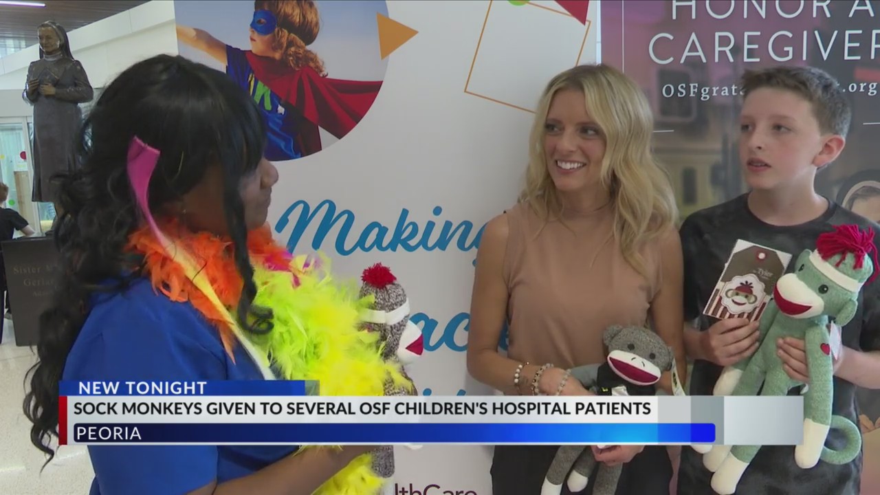 OSF Children’s Hospital patients given special gift in honor of former ...