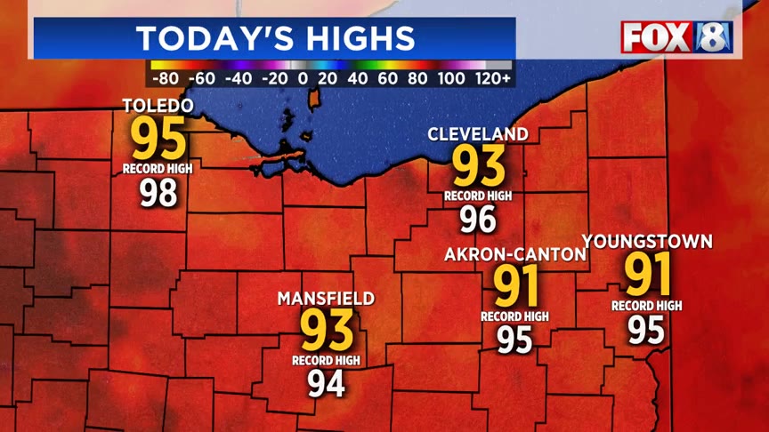 Hot, humid and isolated storms to end the week – Fox 8 Cleveland WJW
