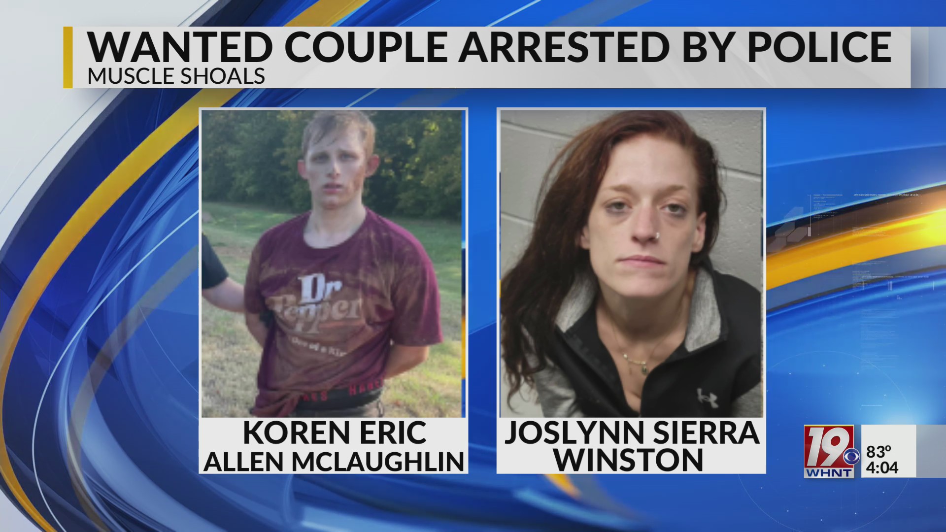 Wanted Couple Arrested By Police | August 21, 2024 | News 19 at 4 p.m ...