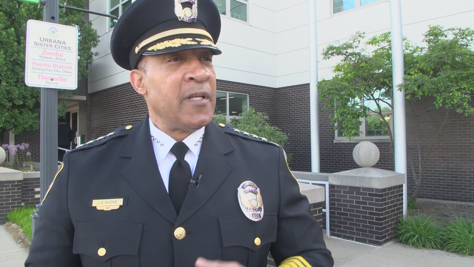 Boone reappointed as Urbana Police Chief – WCIA.com