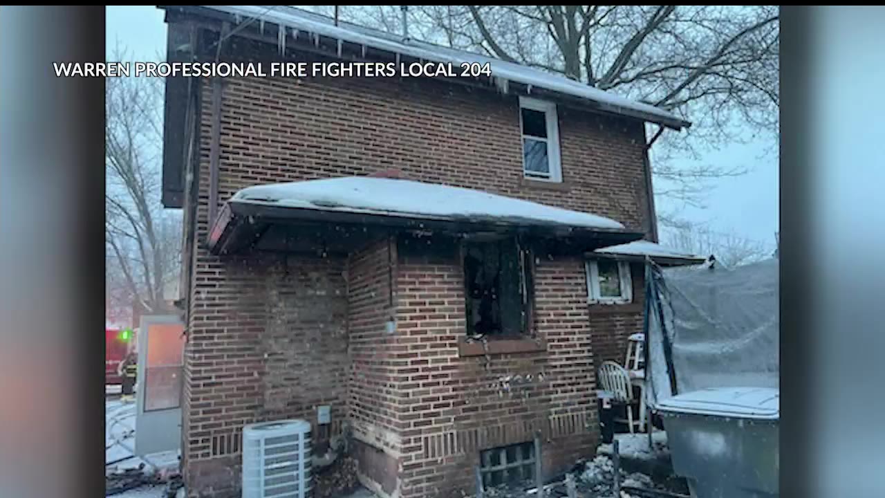 3 children taken to hospital after Warren house fire – WKBN.com