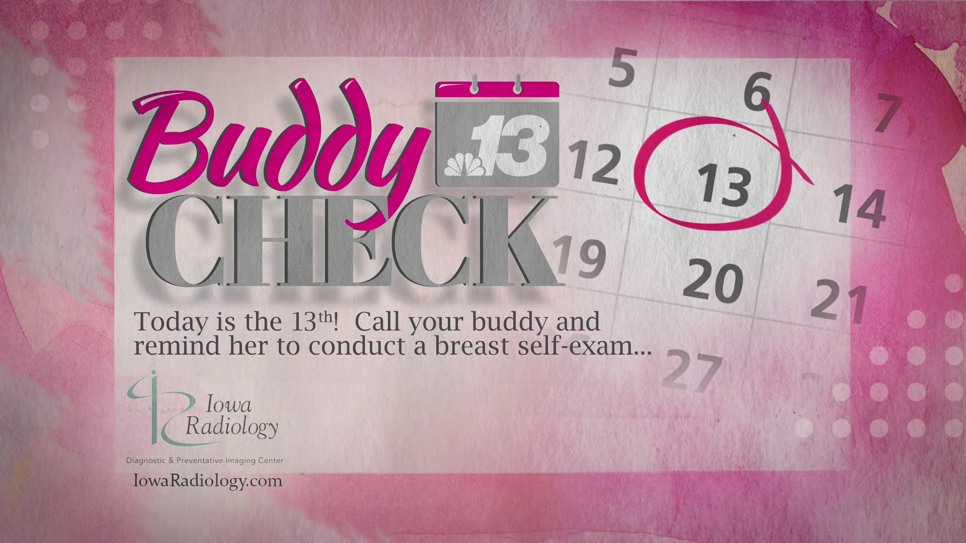 Buddy Check 13 reminder – who13.com