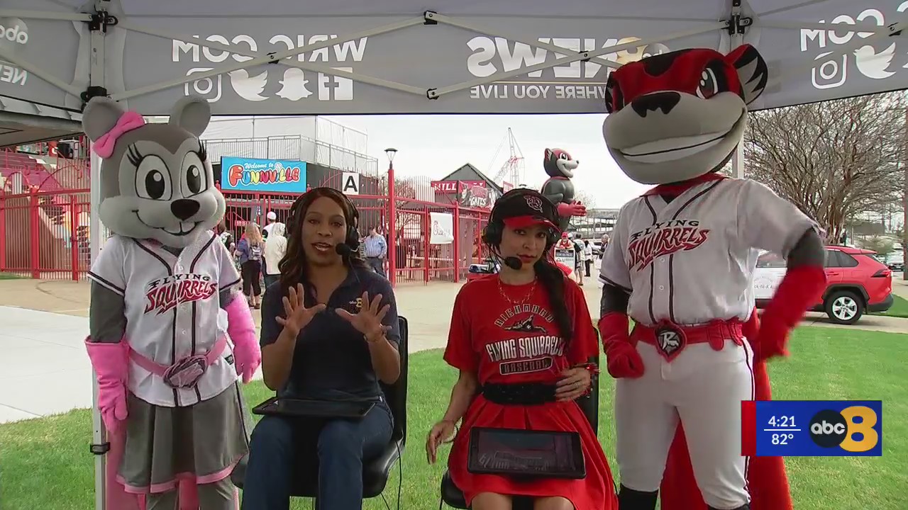 4pm Squirrels Opening Nutsy Nutasha dance – WRIC ABC 8News
