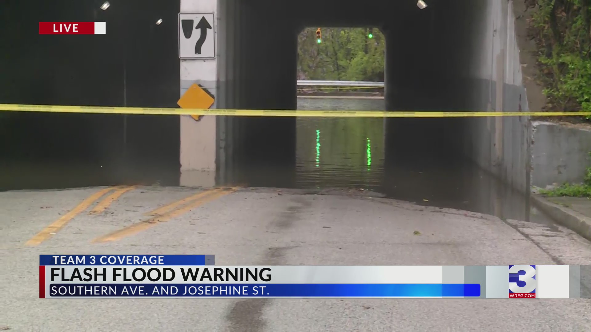 Heavy rain causing flash flooding in Memphis, Shelby County – WREG.com
