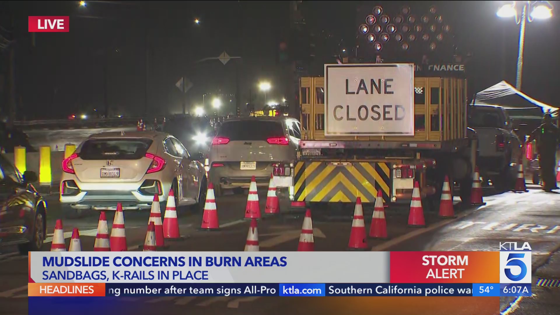 Arriving storm prompts Palisades area evacuation warnings; PCH closure ...