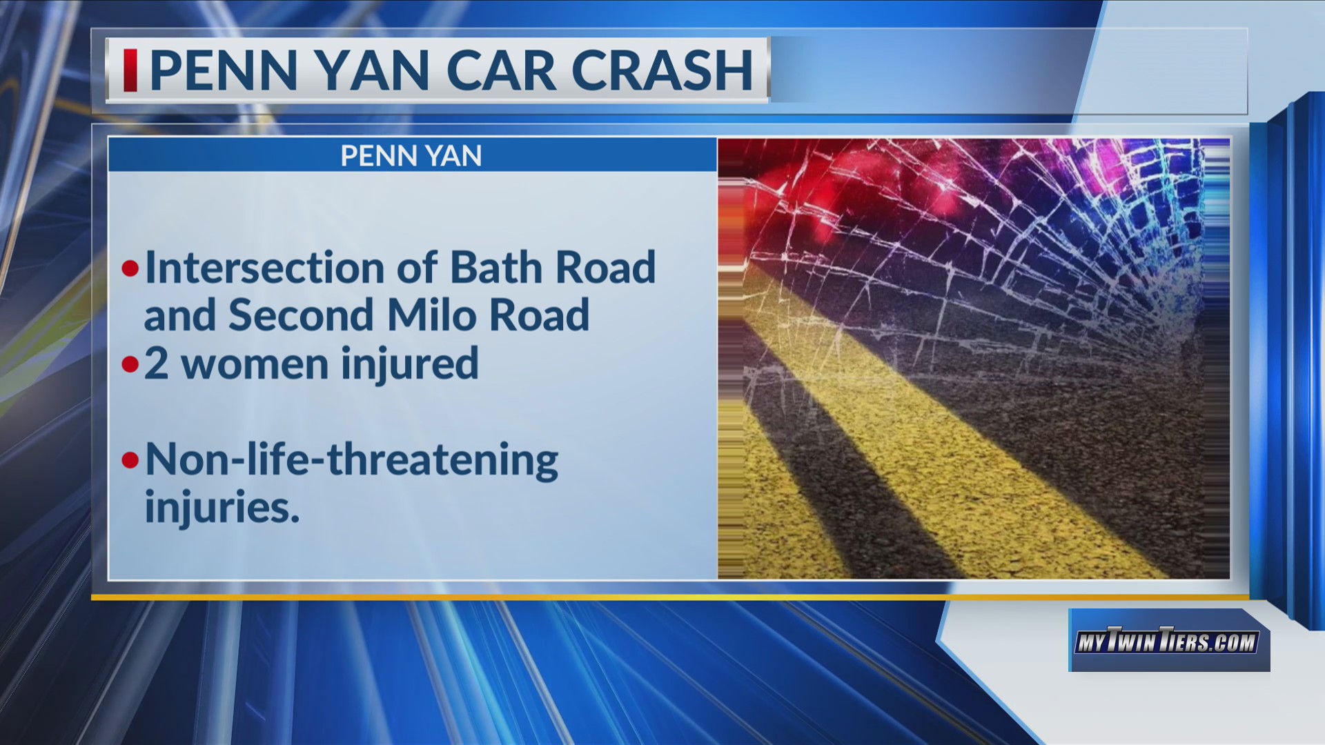 One airlifted with serious injuries after two-vehicle crash in Yates ...