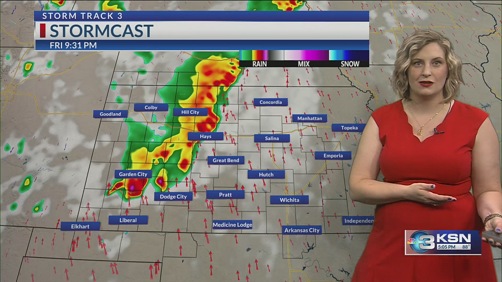 Thursday Evening Forecast – KSN-TV