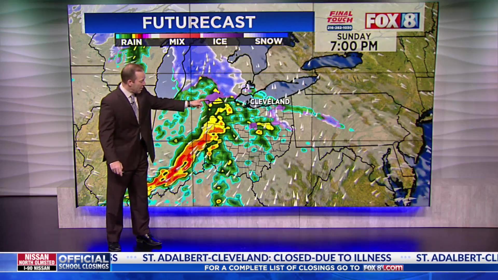 FORECAST: Enjoy today — cool, wet weekend ahead – Fox 8 Cleveland WJW