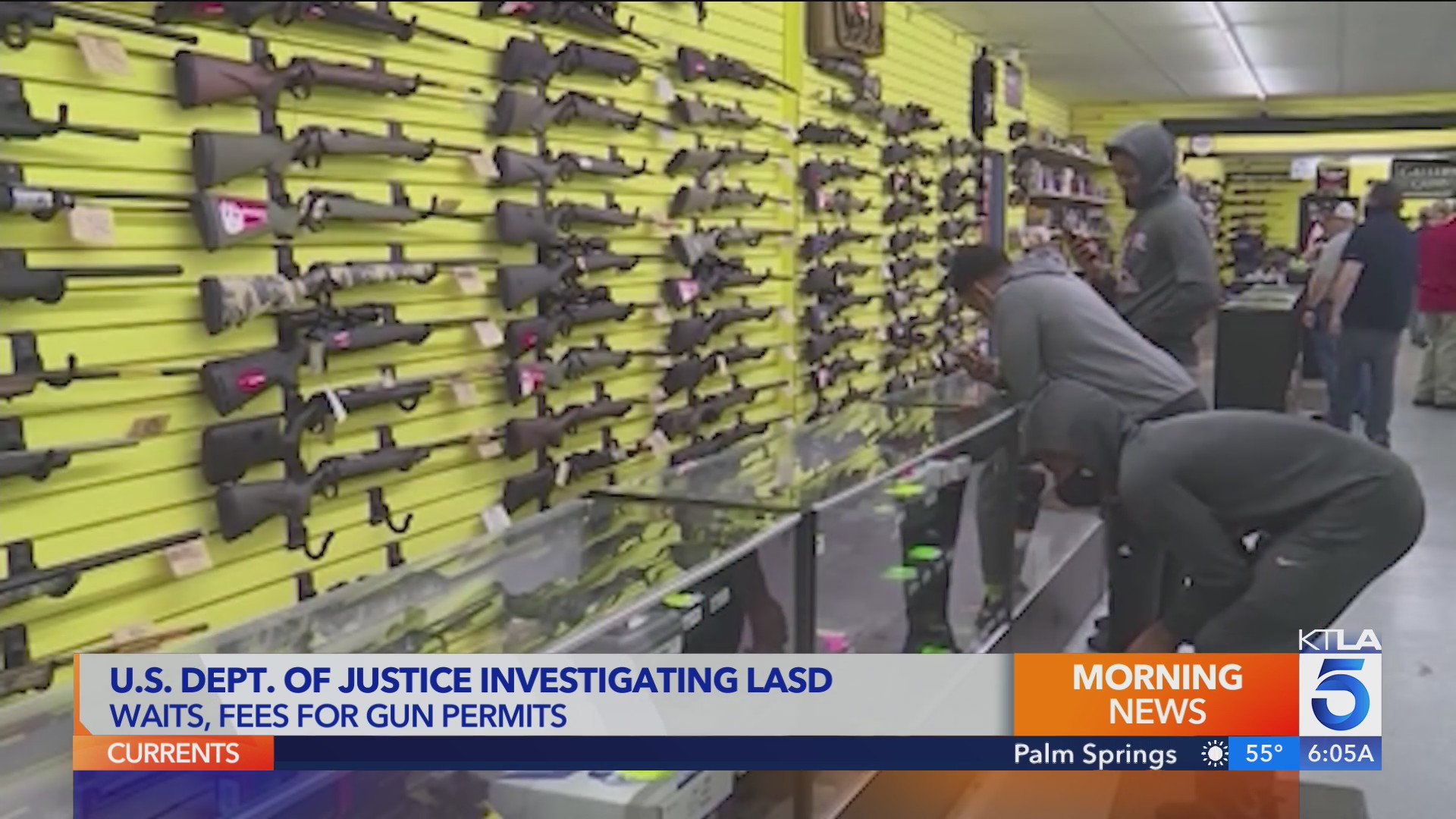 U.S. Dept. of Justice investigating LASD’s gun permitting process – KTLA