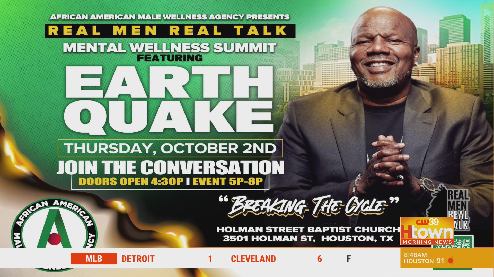 Comedian “Earthquake” in Houston “Breaking the Cycle” to help improve ...