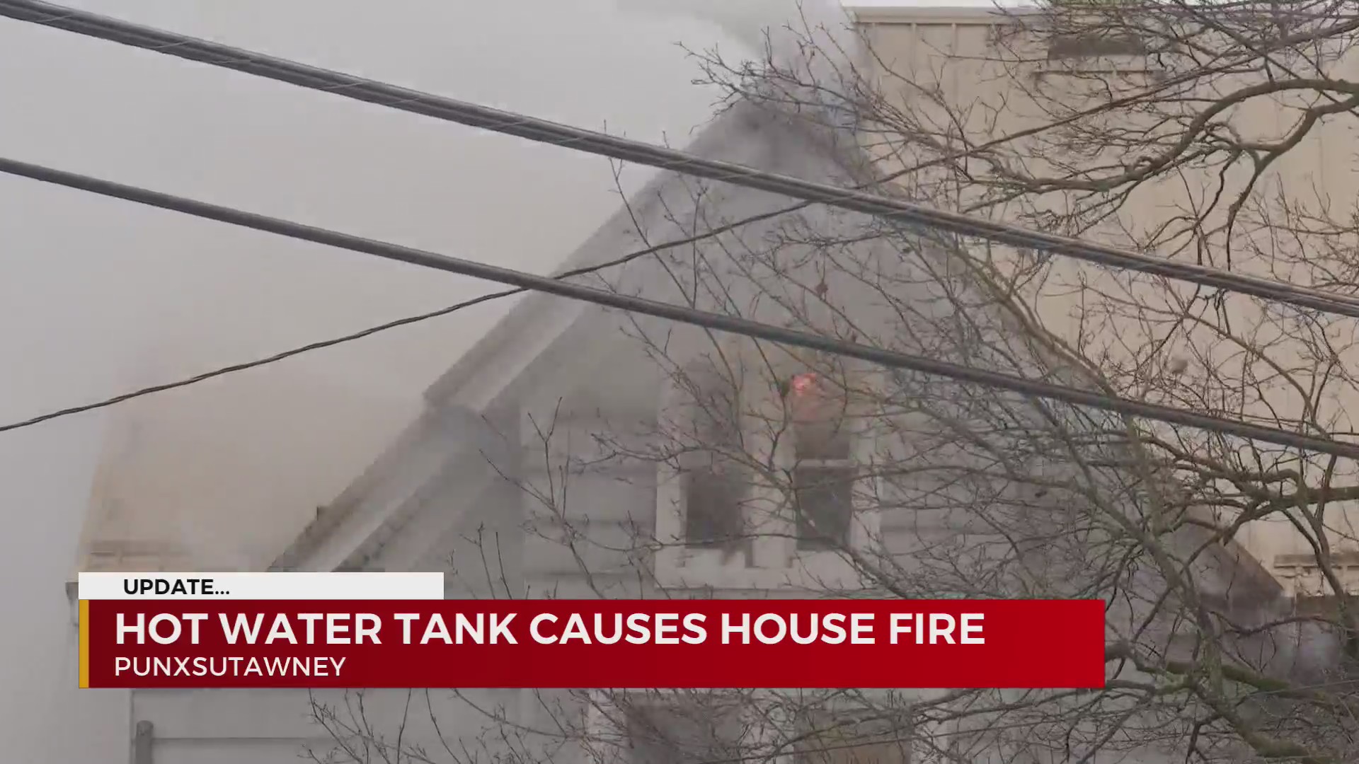 Hot water tank causes house fire in Punxsutawney, fire chief says ...