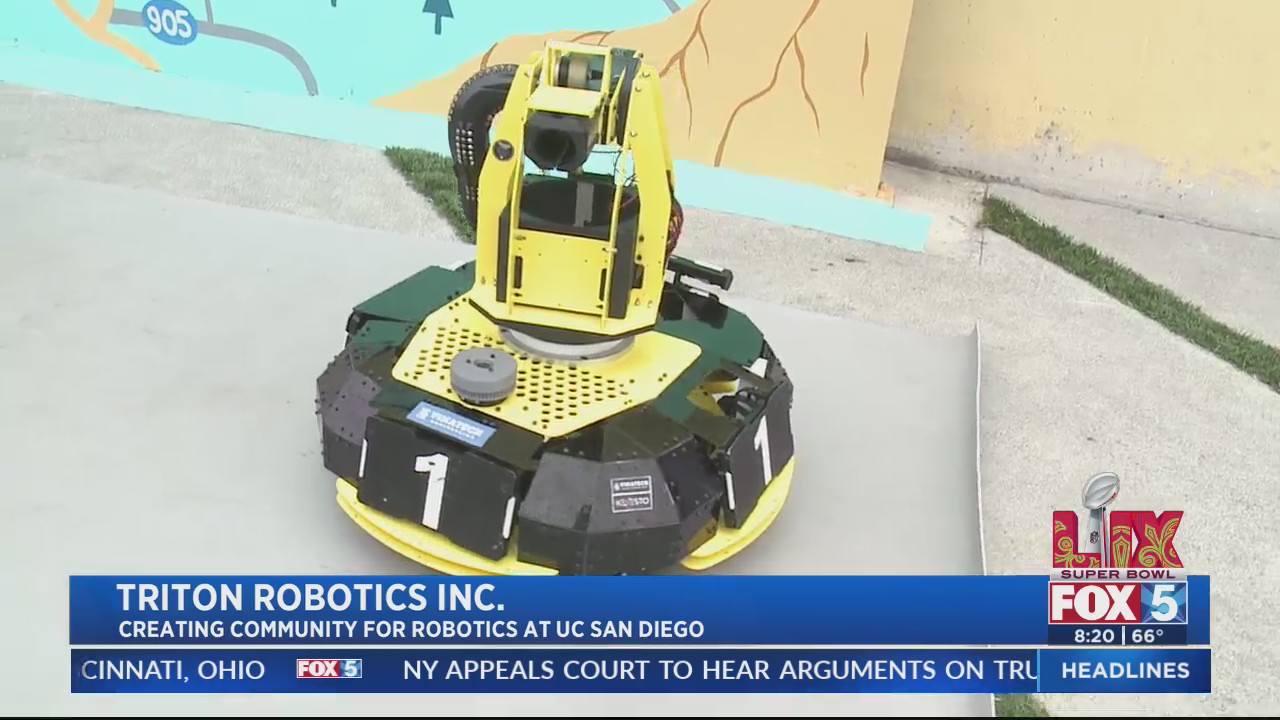 Triton Robotics Inc. – FOX 5 San Diego & KUSI News