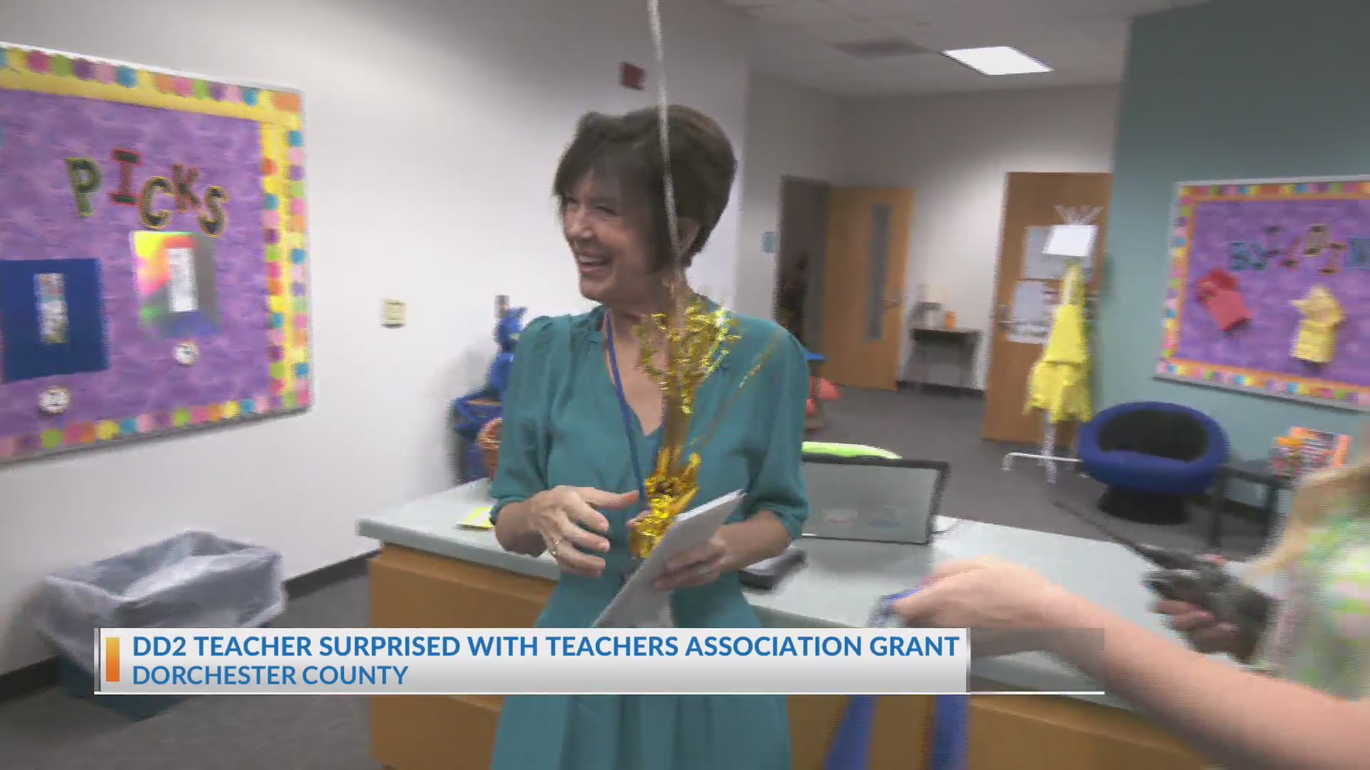 DD2 teacher surprised with Teachers Association grant – WCBD News 2
