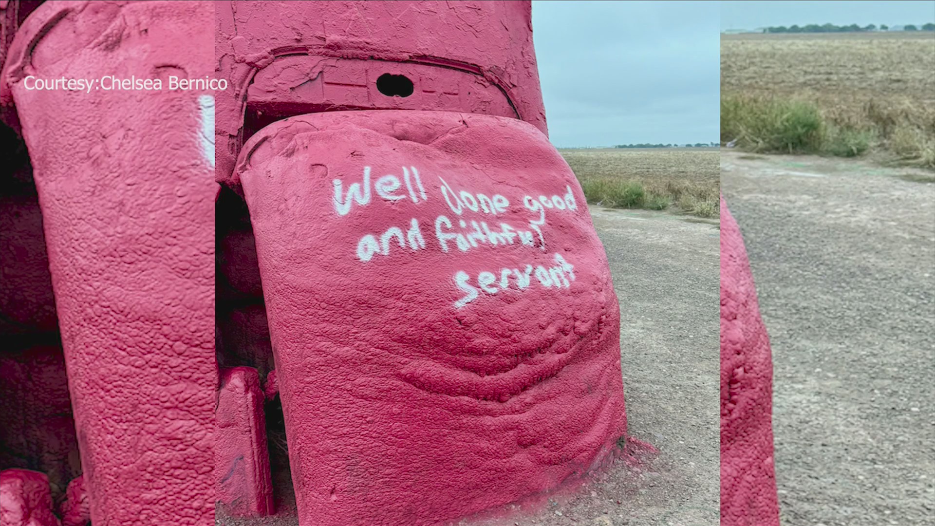 Cadillac Ranch receives makeover honoring Charlie Kirk – KAMR ...